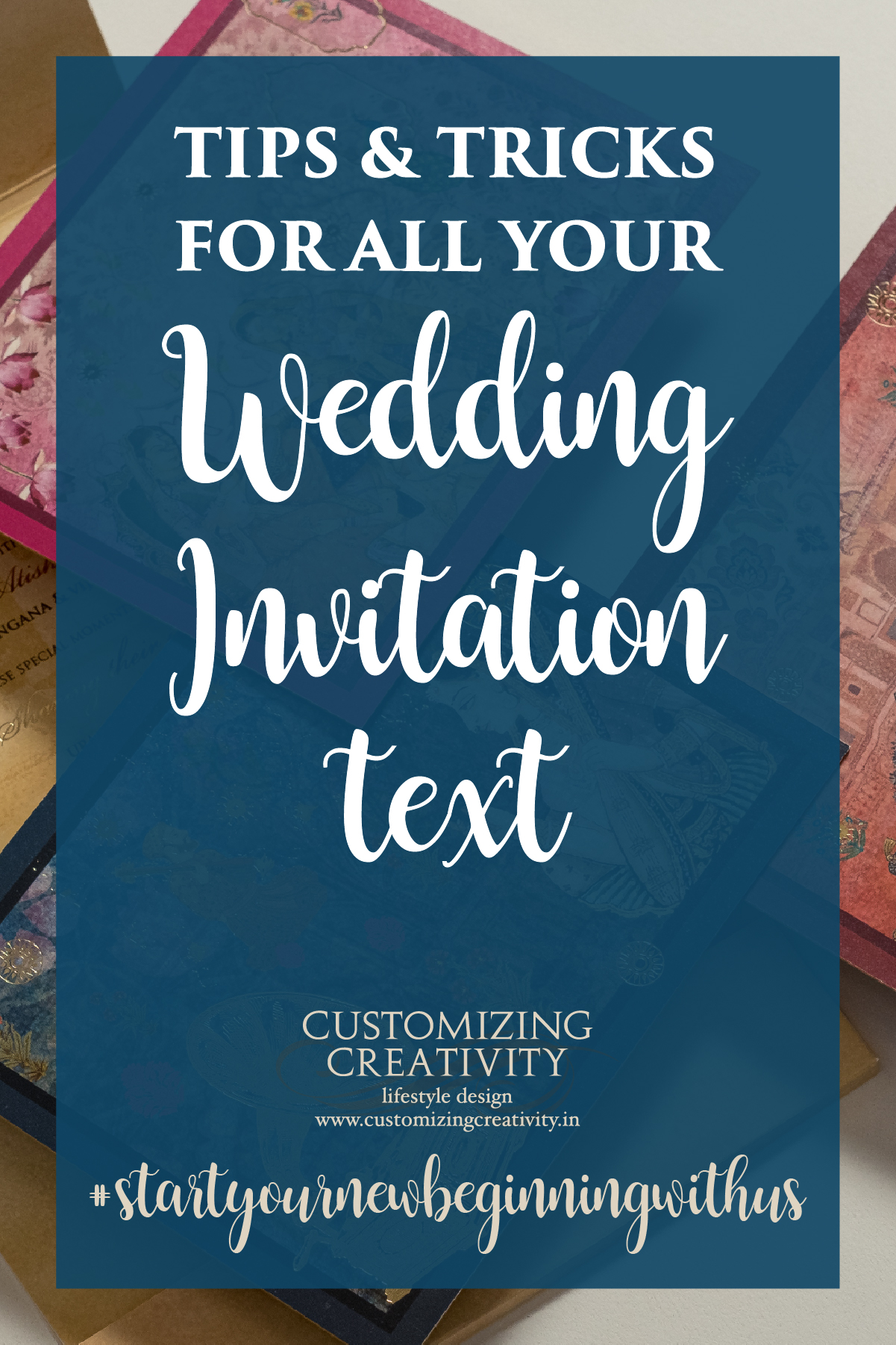 Wedding invitation wordings decoded!! – Customizing Creativity Blog